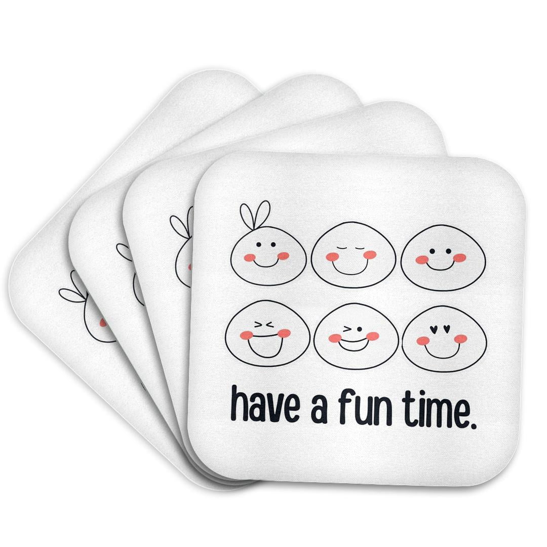 3drose, Cute Mochies Have a Fun Time Motivational Quote Gift for ...