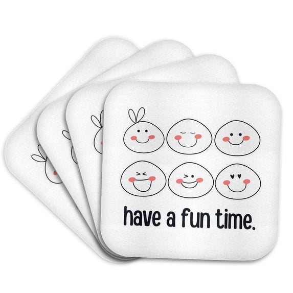 3drose, Cute Mochies Have a Fun Time Motivational Quote Gift for ...