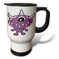 3drose, Cute Purple People Eater Monster Cartoon Character, 14oz ...