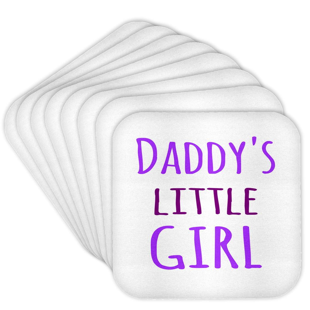 3drose, Daddys Little Girl - Purple Text - Fun Gifts for Daddies Girls ...