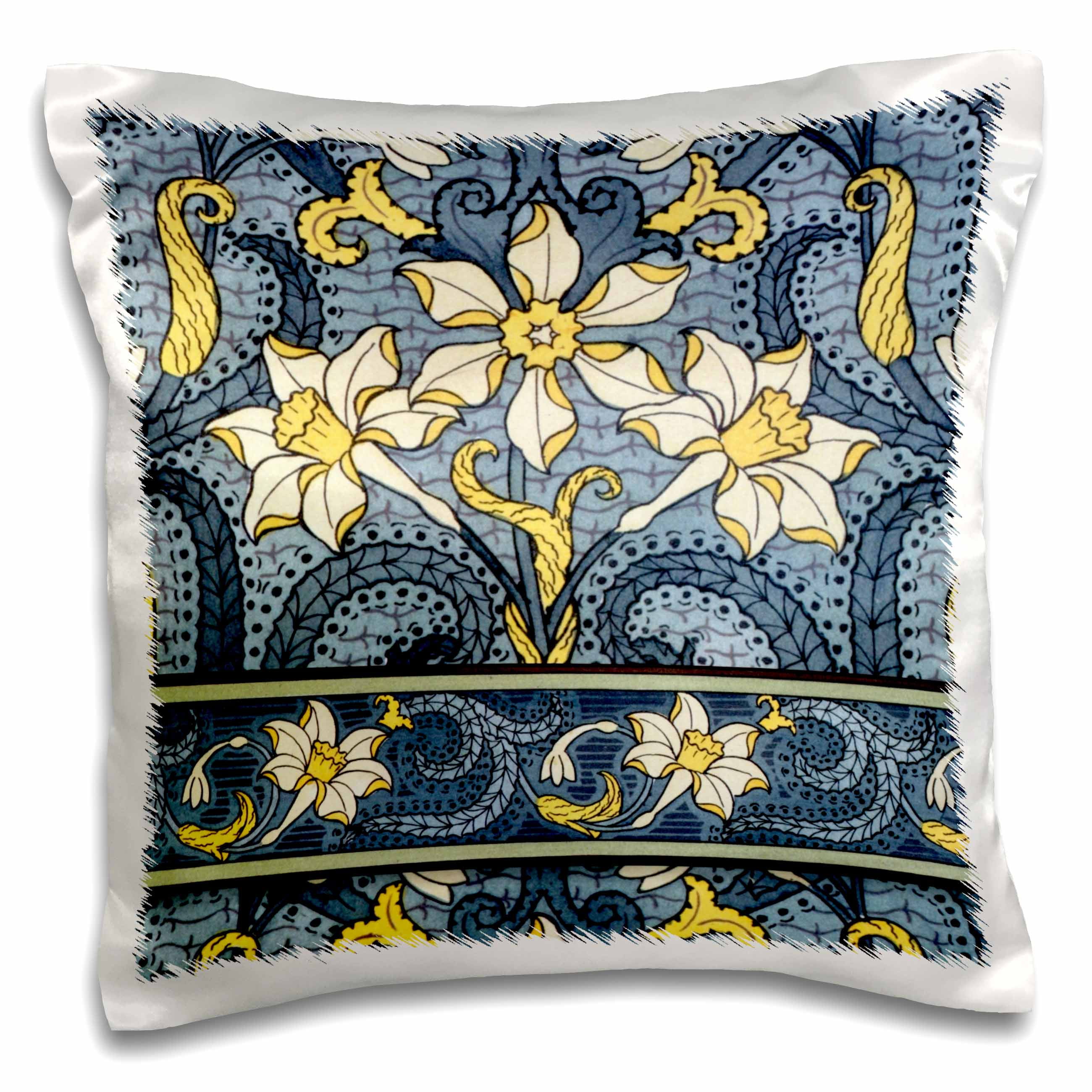 3drose, Daffodil Design in Art Nouveau Style with Contrasting Strap ...