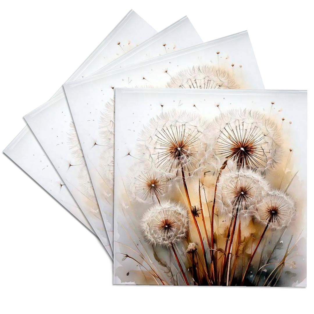 3drose, Dandelion Flowers. Beige Colors. Nice Art to Decorate Your ...