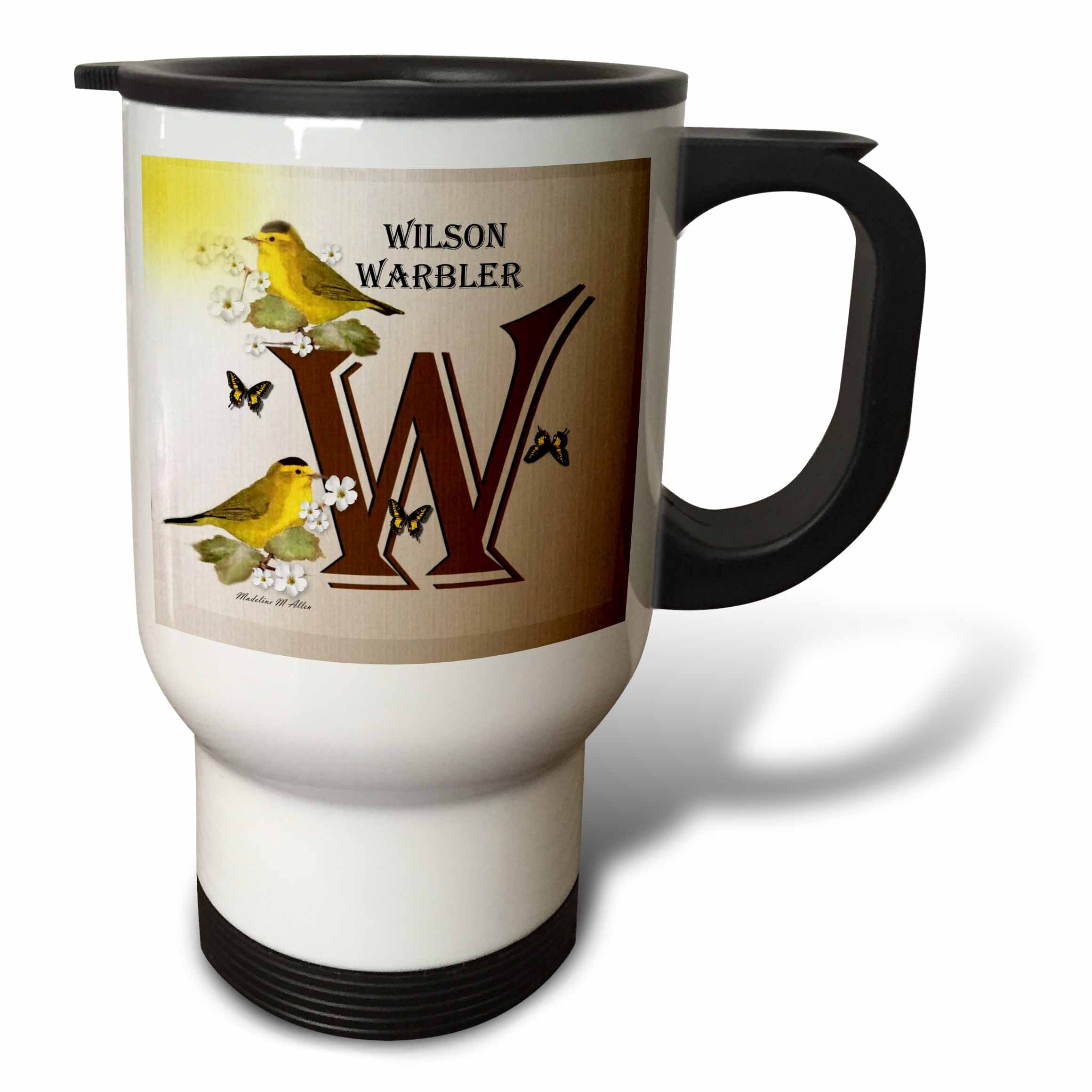 3drose, Decorative Animal Alphabet Art for Children - W Is for a Wilson ...