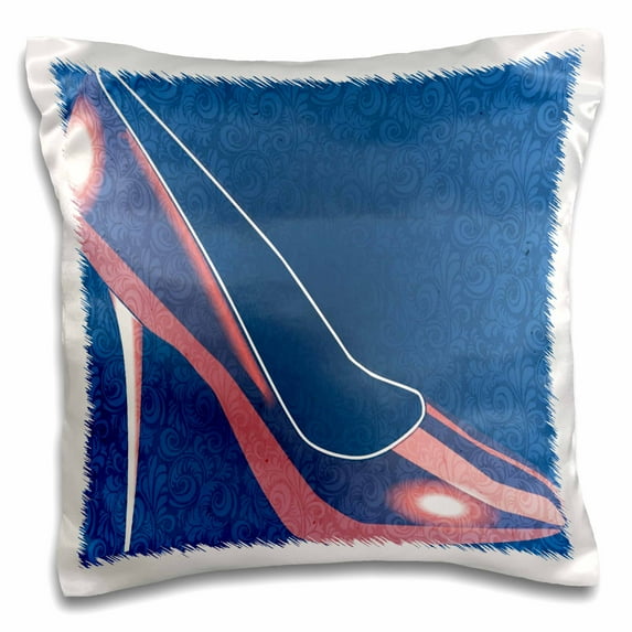 3drose, Decorative Red Shoe - High Heel - Womens Fashion, 16x16 inch ...