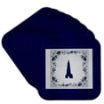 3drose, Delft Blue Tile Church, Set of 8 Coasters - Cork - Walmart.com
