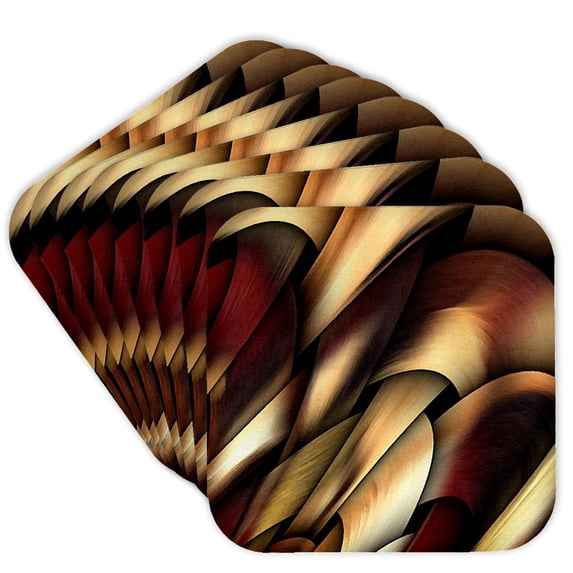 3drose, Digital Artwork Design, Set of 8 Coasters - Cork - Walmart.com