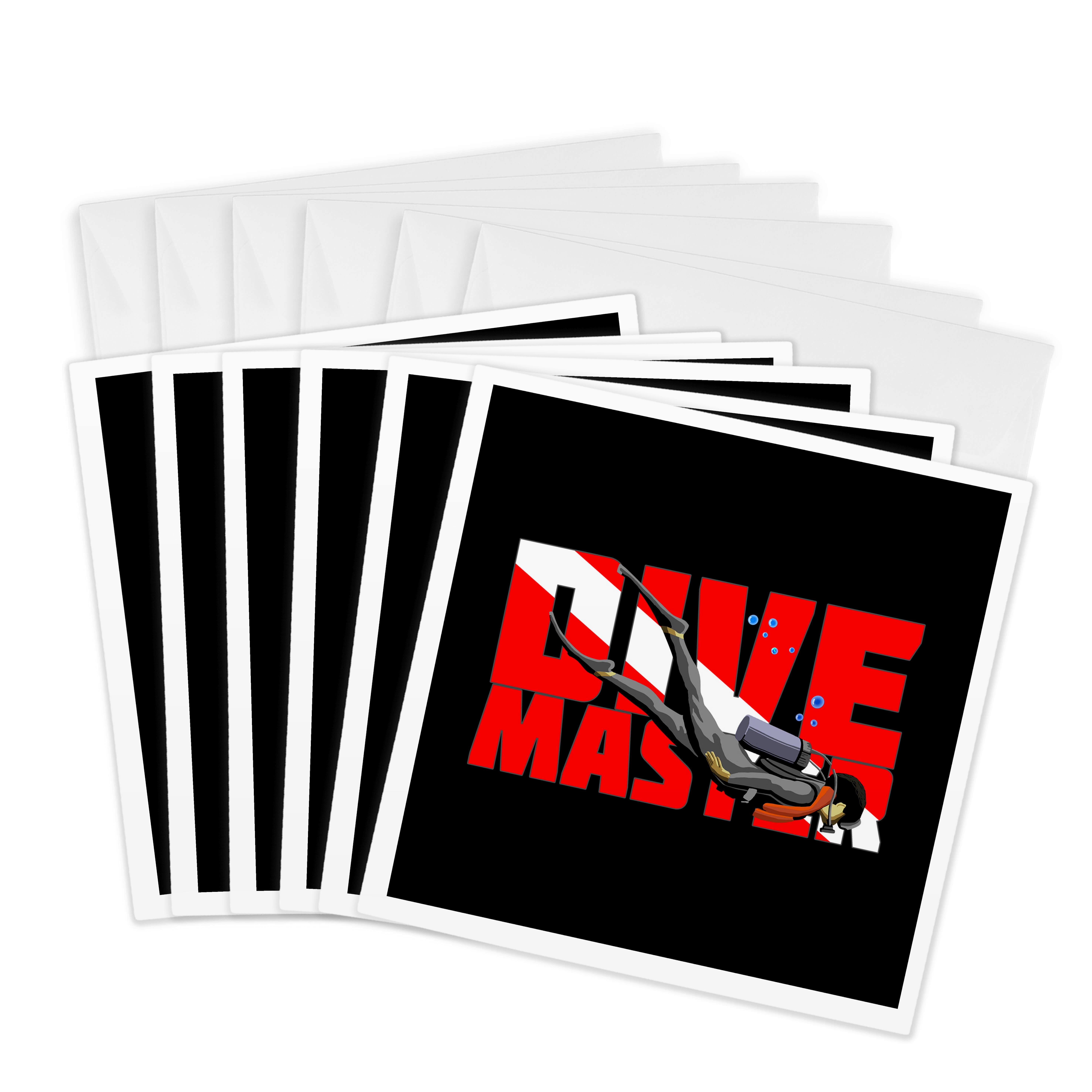 3drose, Dive Now with This Male Dive Master with Red and White Dive ...