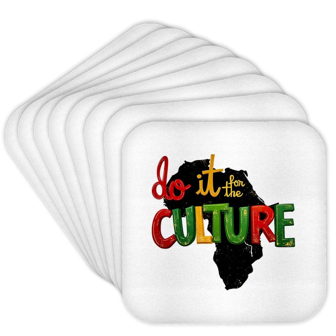 3drose, Do It for the Culture Text, Map of Africa. Black History Month ...