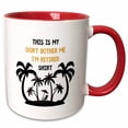 3drose, Do Not Disturb – Retired, 11oz Two-tone Red Mug - Walmart.com
