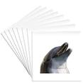 3drose, Dolphin Vector Art Illustration, Set of 8 Ceramic Tile Coasters ...