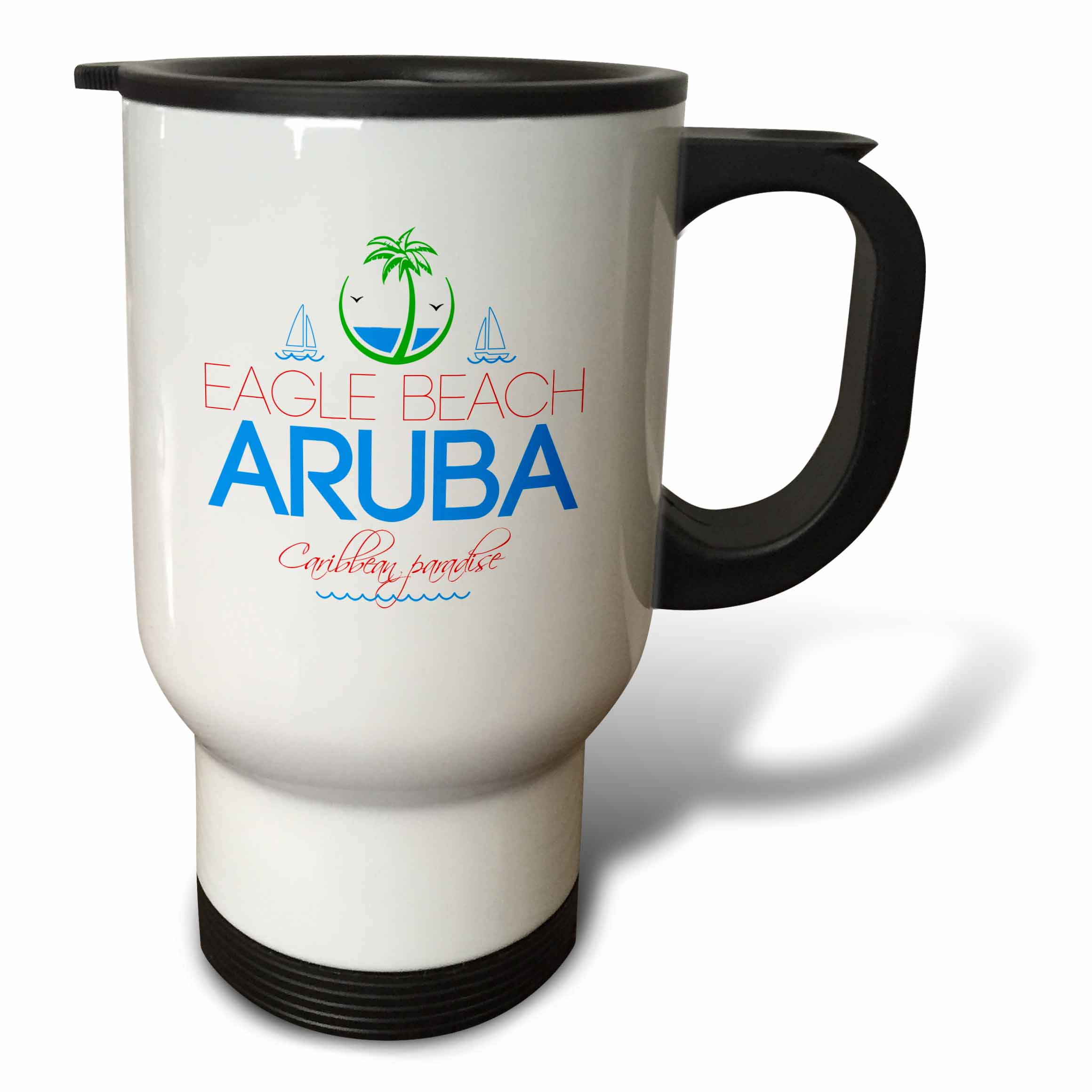 3drose, Eagle Beach, Aruba Caribbean Paradise Text, Decorative Images ...