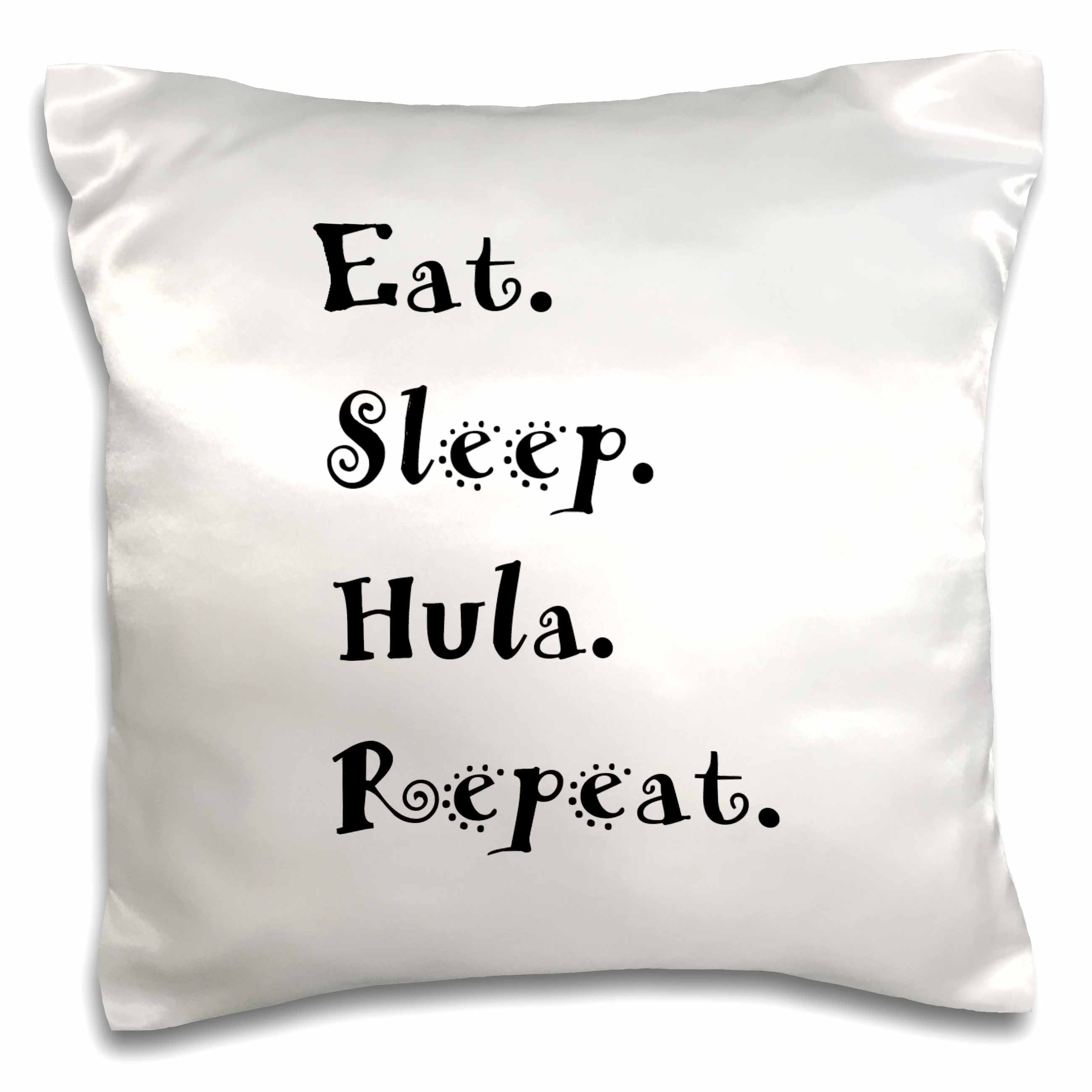 3drose, Eat Sleep Hula Repeat - Hawaiian Dancing Love Dance Hawaii ...