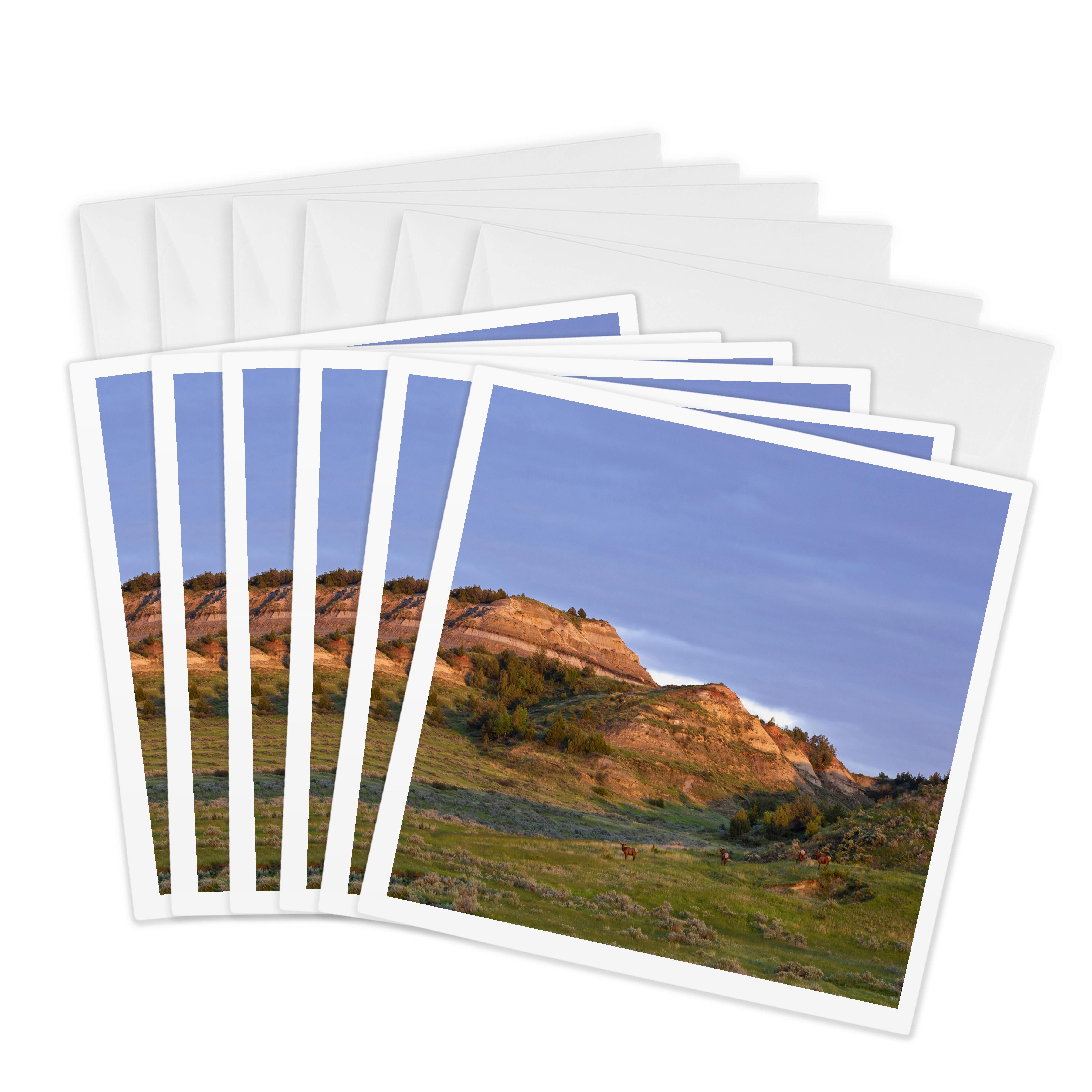 3drose, Elk Herd, Theodore Roosevelt, North Dakota - Us35 Cha0256 ...
