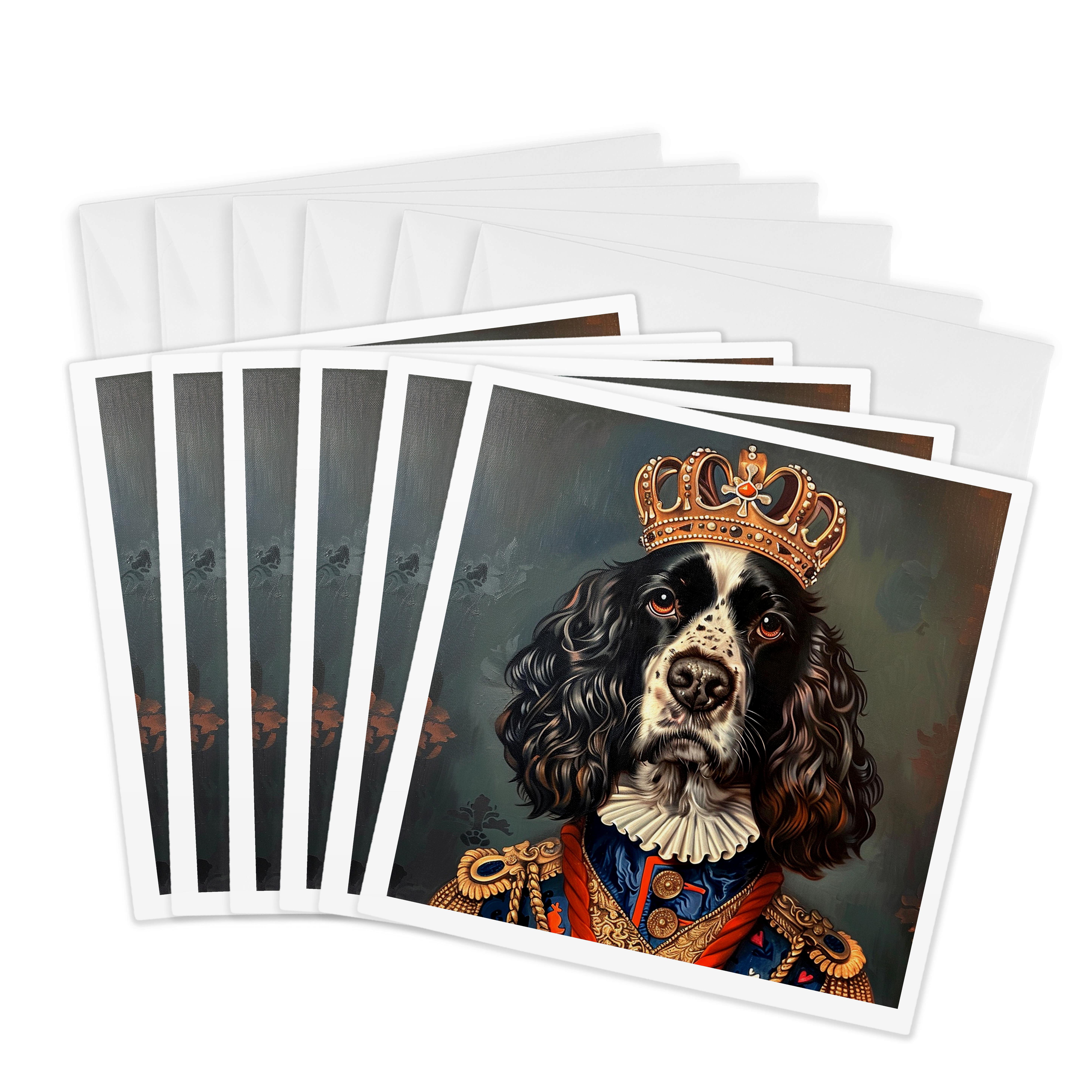 3drose, English Springer Spaniel Royal Portrait Canine Majesty, 6 ...