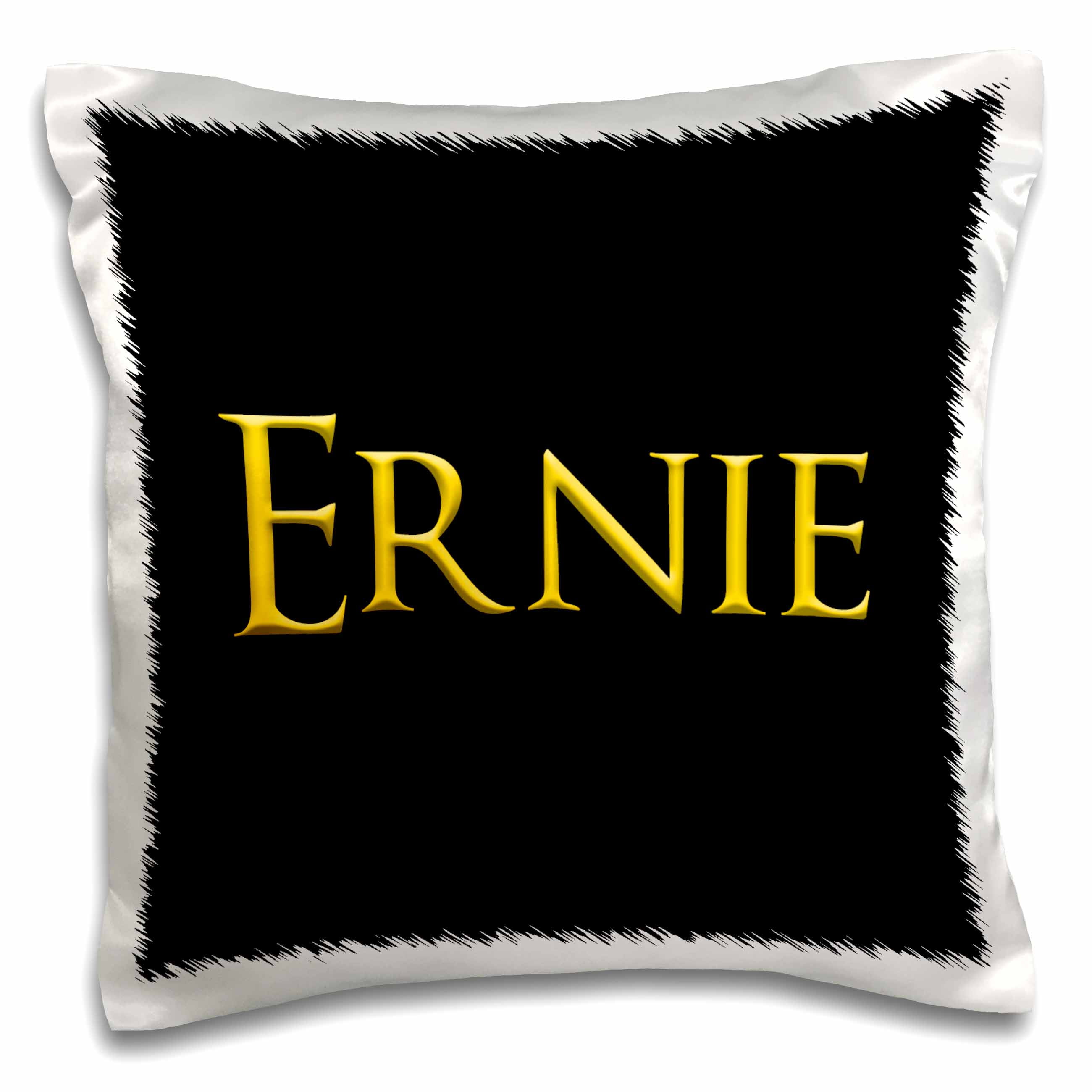 3drose, Ernie Popular, Common Man Name in the Usa. Yellow on Black ...
