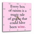 3drose, Every Box of Raisins Is a Tragic Tale on a Pink Background ...