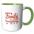 3drose, Family Is Everything Colorful Text on White. Positive Artsy ...