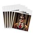 3drose, Fantastic Era Gentleman in Tall Hat, Special Fantasy Glasses ...