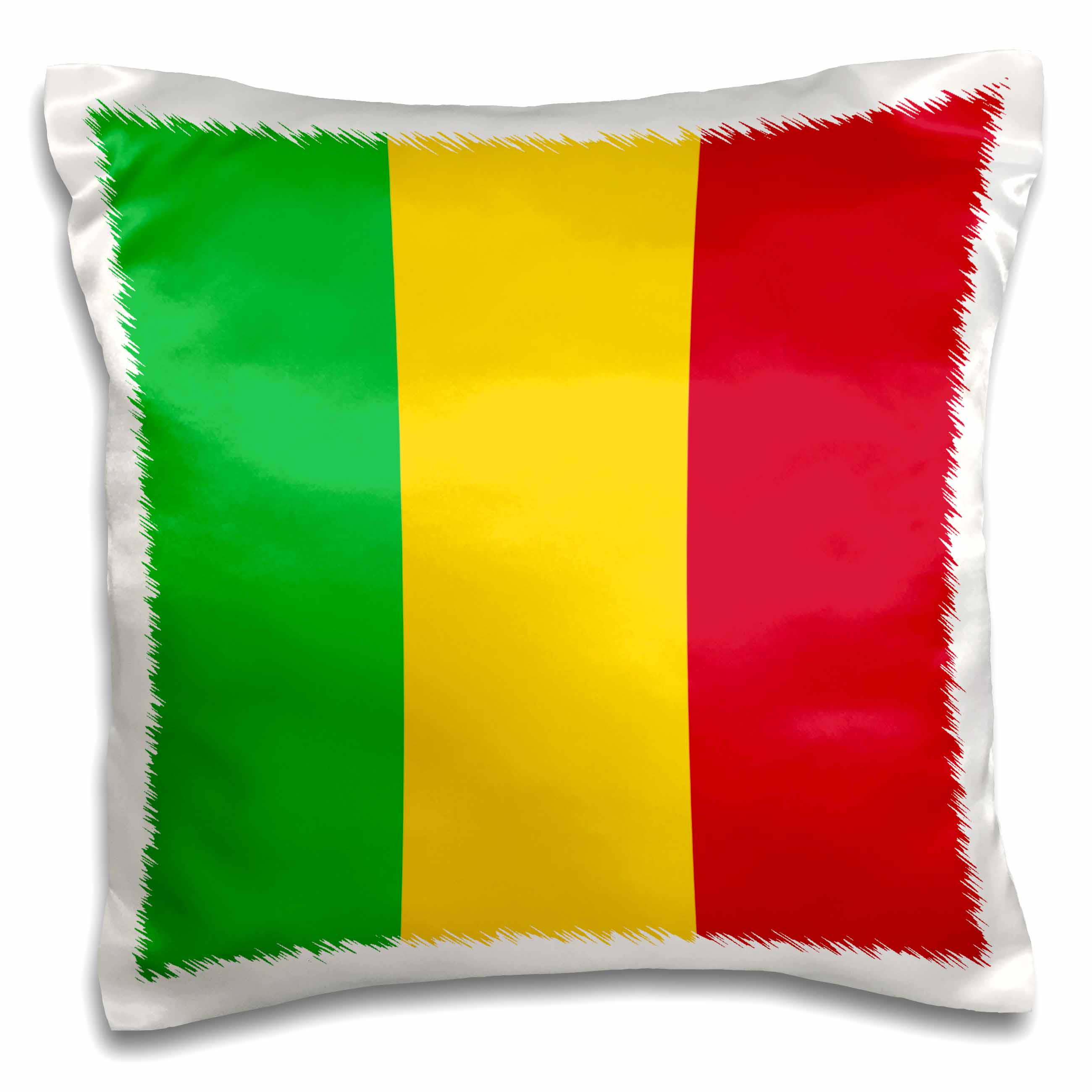 3drose, Flag of Mali - Malian Green Gold Yellow Red Stripes - African ...