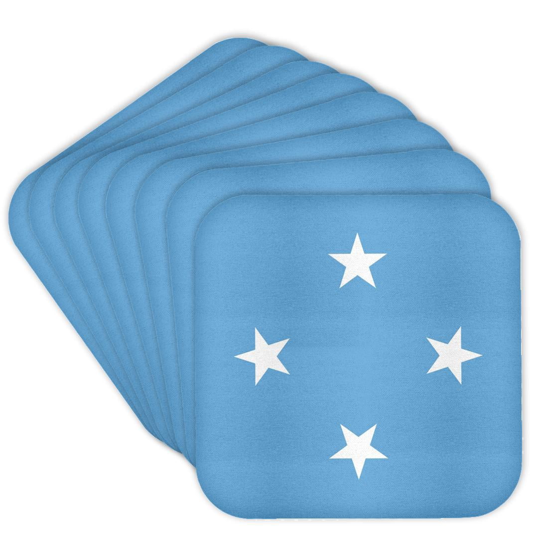 3drose, Flag of the Federated States of Micronesia - Light Blue with ...