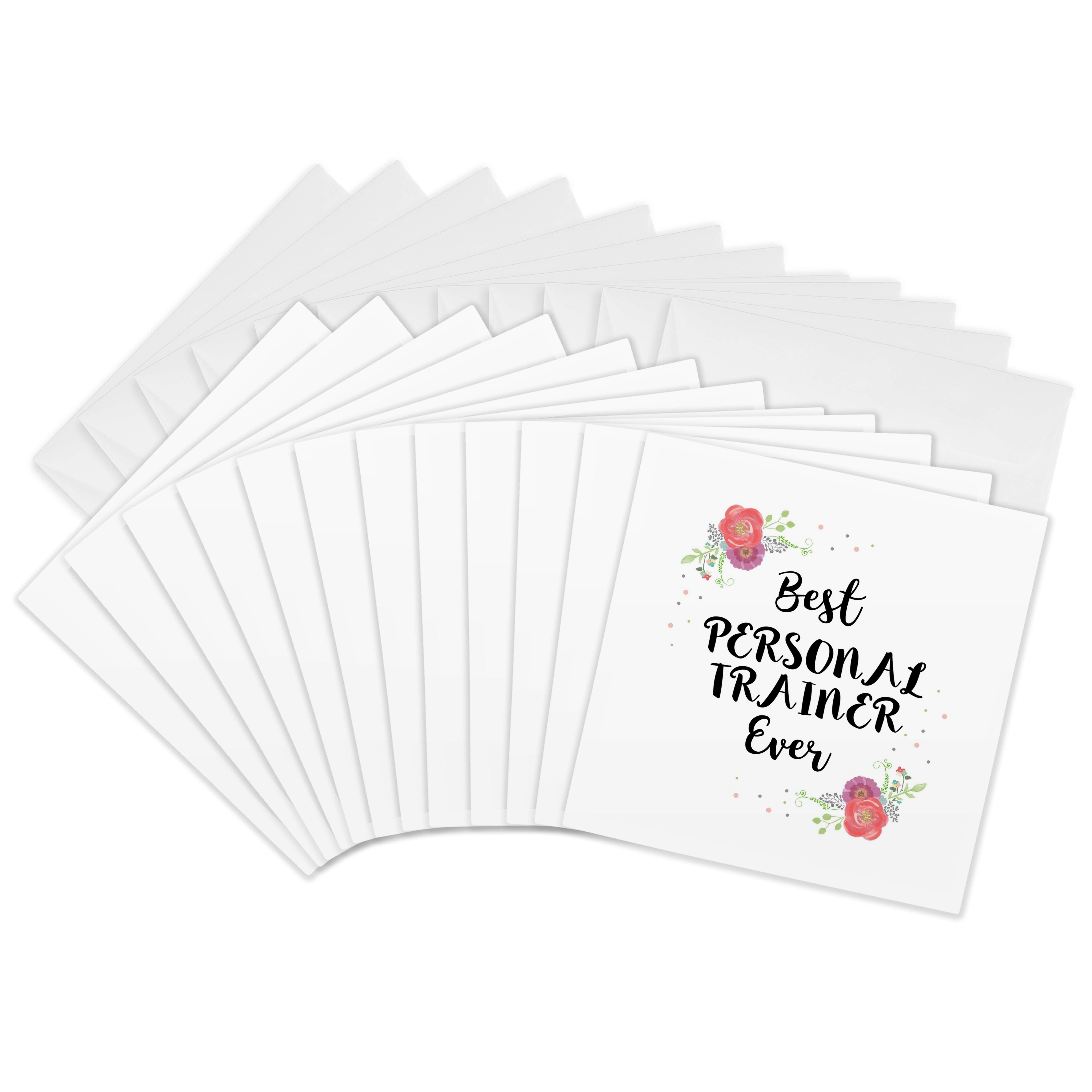 3drose, Floral Best Personal Trainer Ever Pink Flowers Health and ...