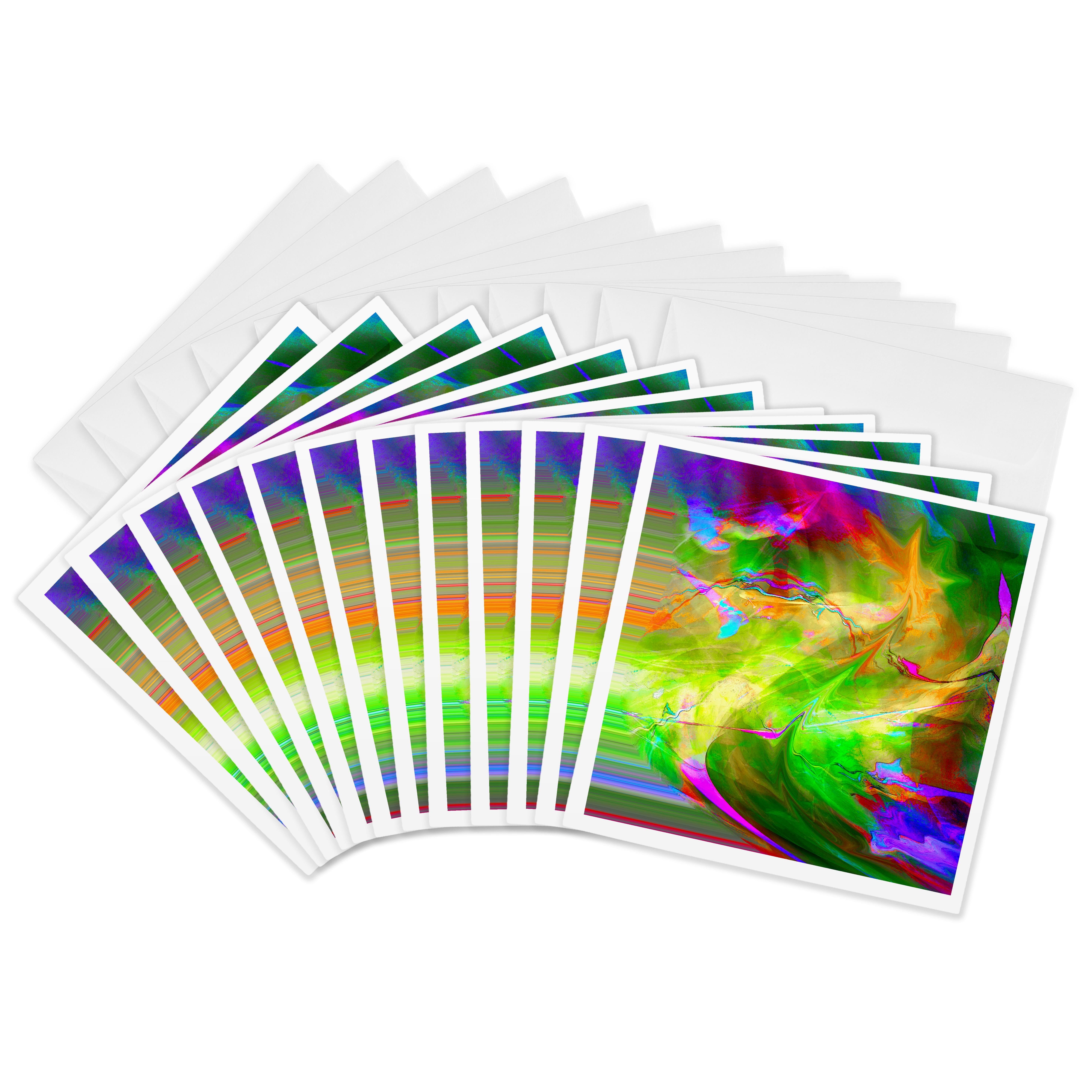 3drose, Fractal Flower with Abstract Layered with Color and Abstract ...