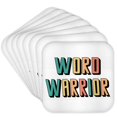 3drose, Funny Cool Colorful Word Warrior Text for Word Games, Crossword ...