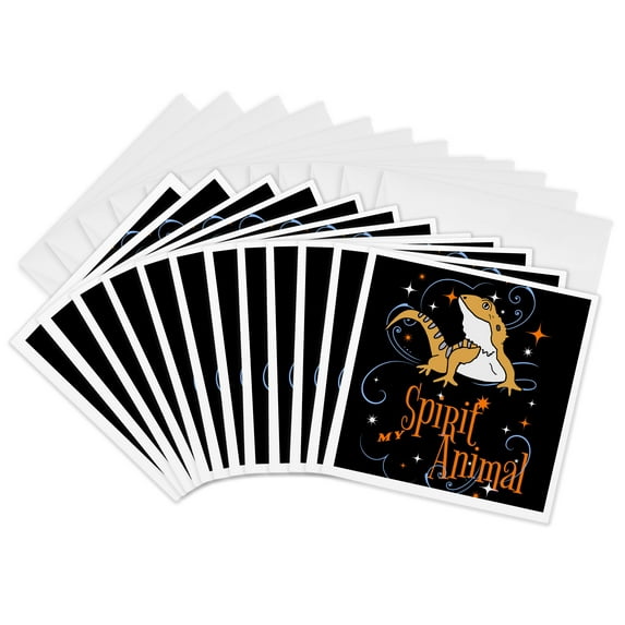 3drose, Funny Cute Bearded Dragon Lizard My Spirit Animal Spirit Guide ...