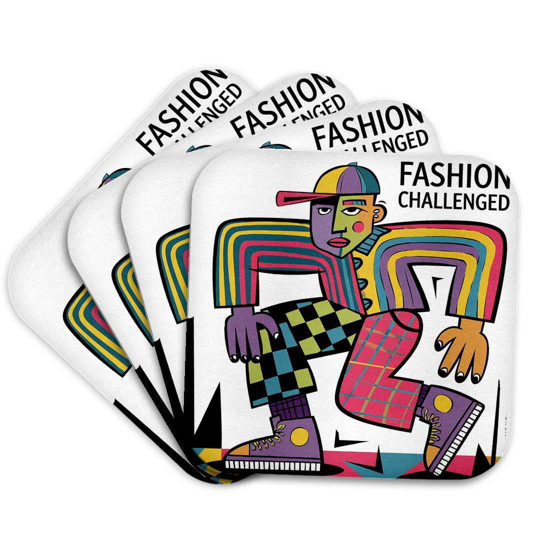 3drose, Funny Cute Cool Guy Dude Fashion Challenged Plaids and Stripes ...