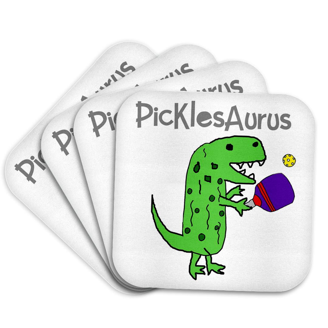 3drose, Funny Cute Picklesaurus Pickle T-rex Dinosaur Playing ...