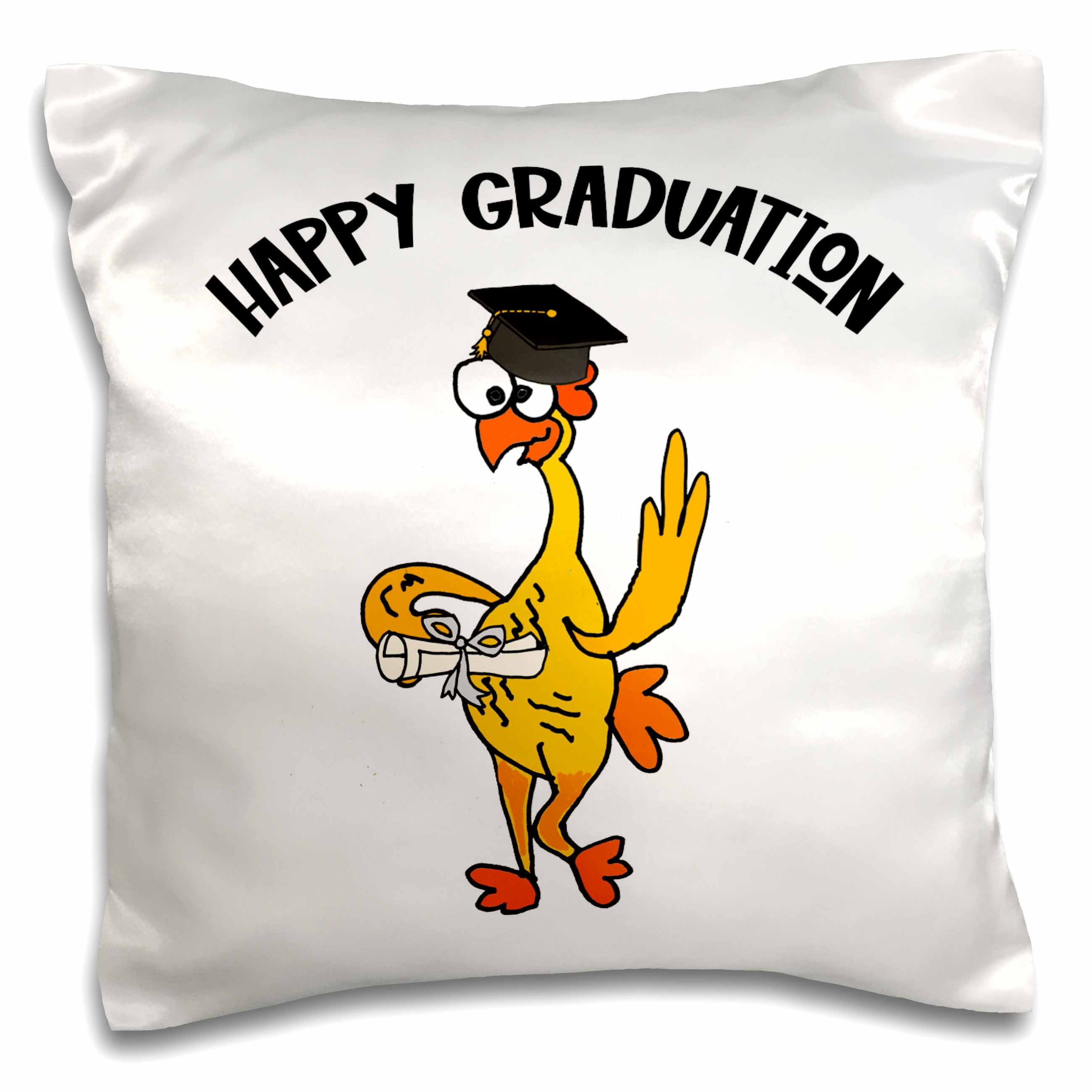 3drose, Funny Cute Rubber Chicken and Diploma Scroll and Cap Happy ...