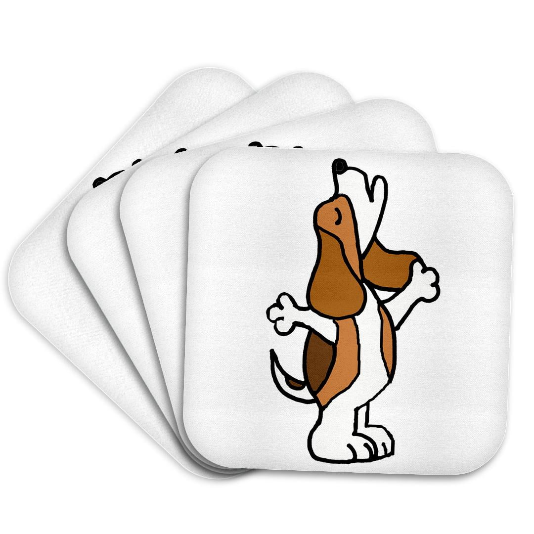 3drose, Funny Cute Singing Beagle Puppy Dog Cartoon for Pet Lovers, Set ...