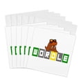 3drose, Funny Cute Wordle Walrus Word Game with Walrus Cartoon, 6 ...