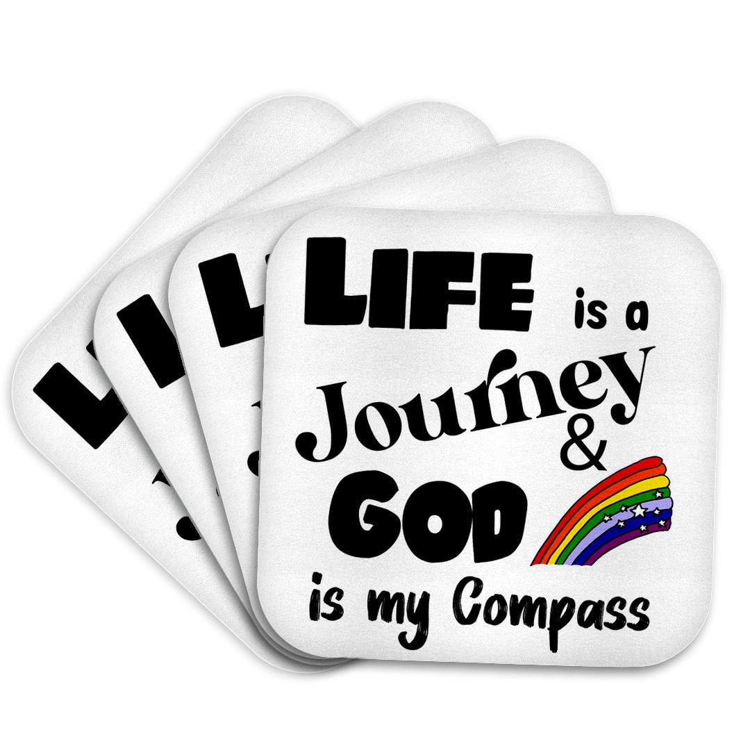 3drose, Funny Life Is a Journey and God Is My Compass Religion Faith ...