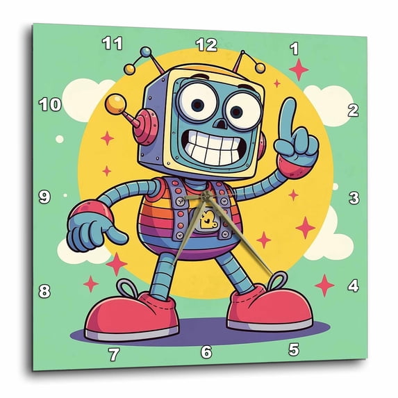 3drose, Funny Robot Teaches Robotics Engineering. Positive Gift for ...