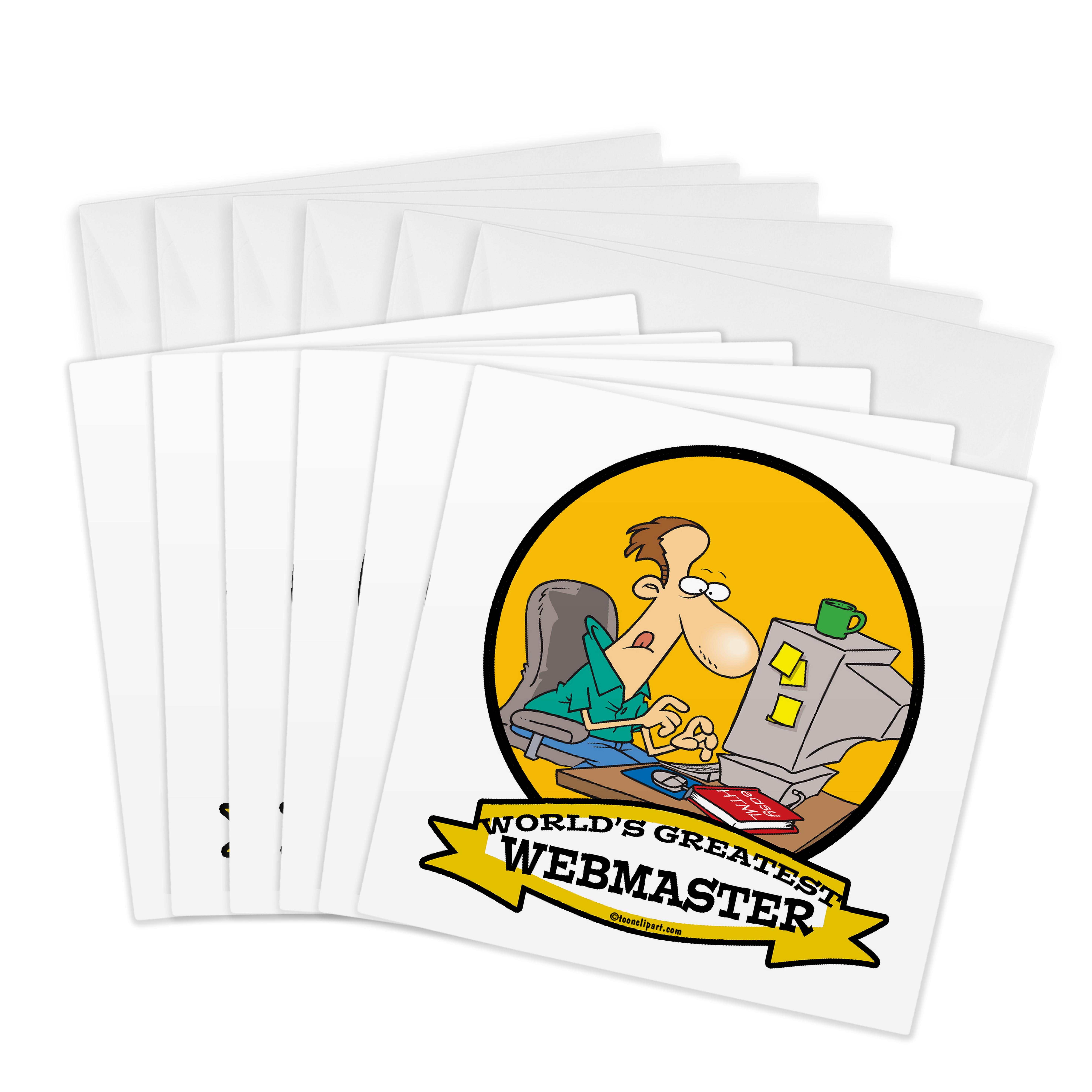 3drose, Funny Worlds Greatest Webmaster Occupation Job Cartoon, 6 ...