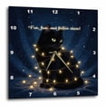 3drose, Fur, Fun, and Festive Cheer Black Cat Entangled in Fairy Lights ...