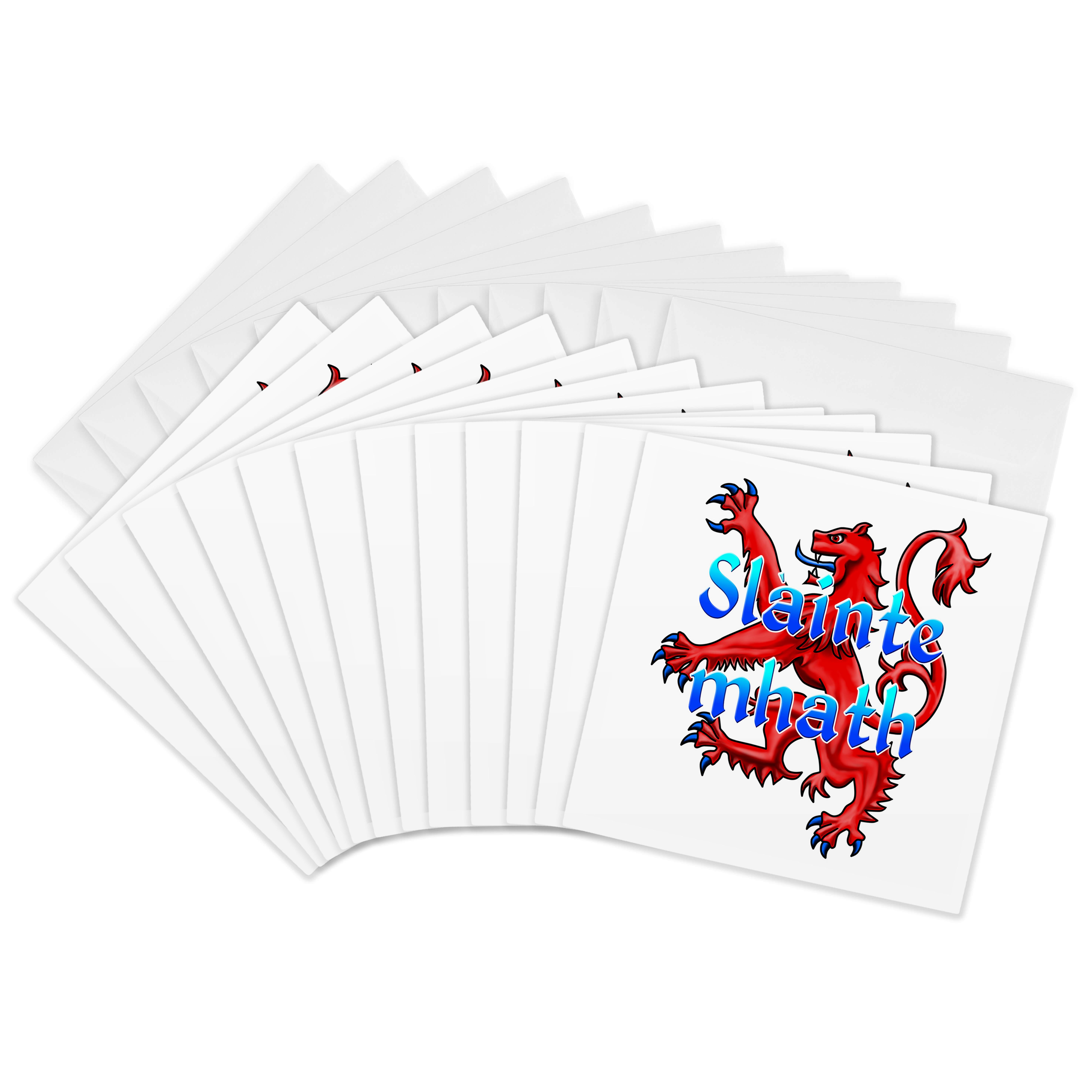 3drose, Gaelic Toast Meaning Good Health with Scottish Lion Rampant ...