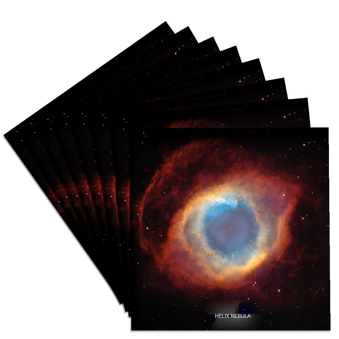 3drose, Galaxy and Nebula - Helix Nebula (blue and Orange Gases), Set ...