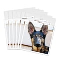 3drose, German Shepherd. Smart Dog. Popular Breed., 6 Greeting Cards ...