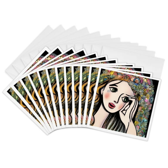 3drose, Goddess of Beauty. Young French Woman as Seen by Artificial ...