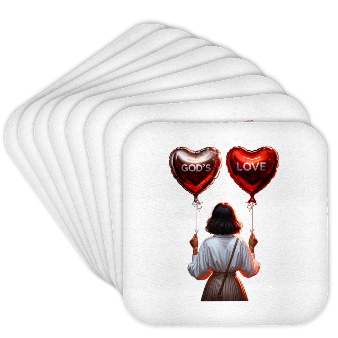 3drose, Gods Love Text, an Image of a Mom with Two Red Color Toy ...
