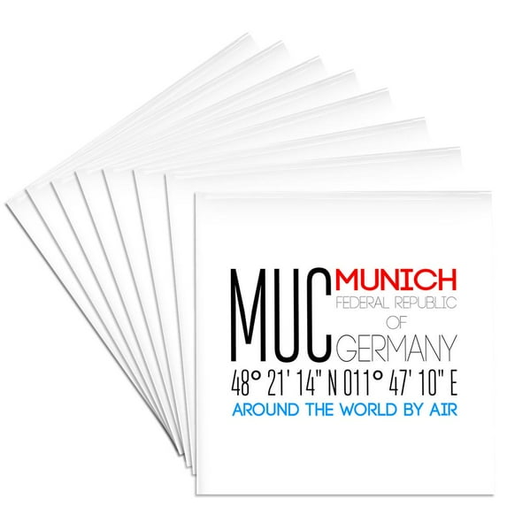 3drose, Good Text Muc Munich, Germany, Coordinates. Around the World by ...