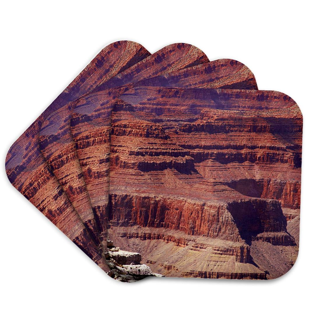 3drose, Grand Canyon Part 1, Set of 4 Coasters - Cork - Walmart.com
