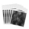 3drose, Gray Image of Diamond Plate Metal Pattern, 6 Greeting Cards ...