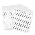 3drose, Grey Cat Polka Dot Pattern White Background, 6 Greeting Cards ...