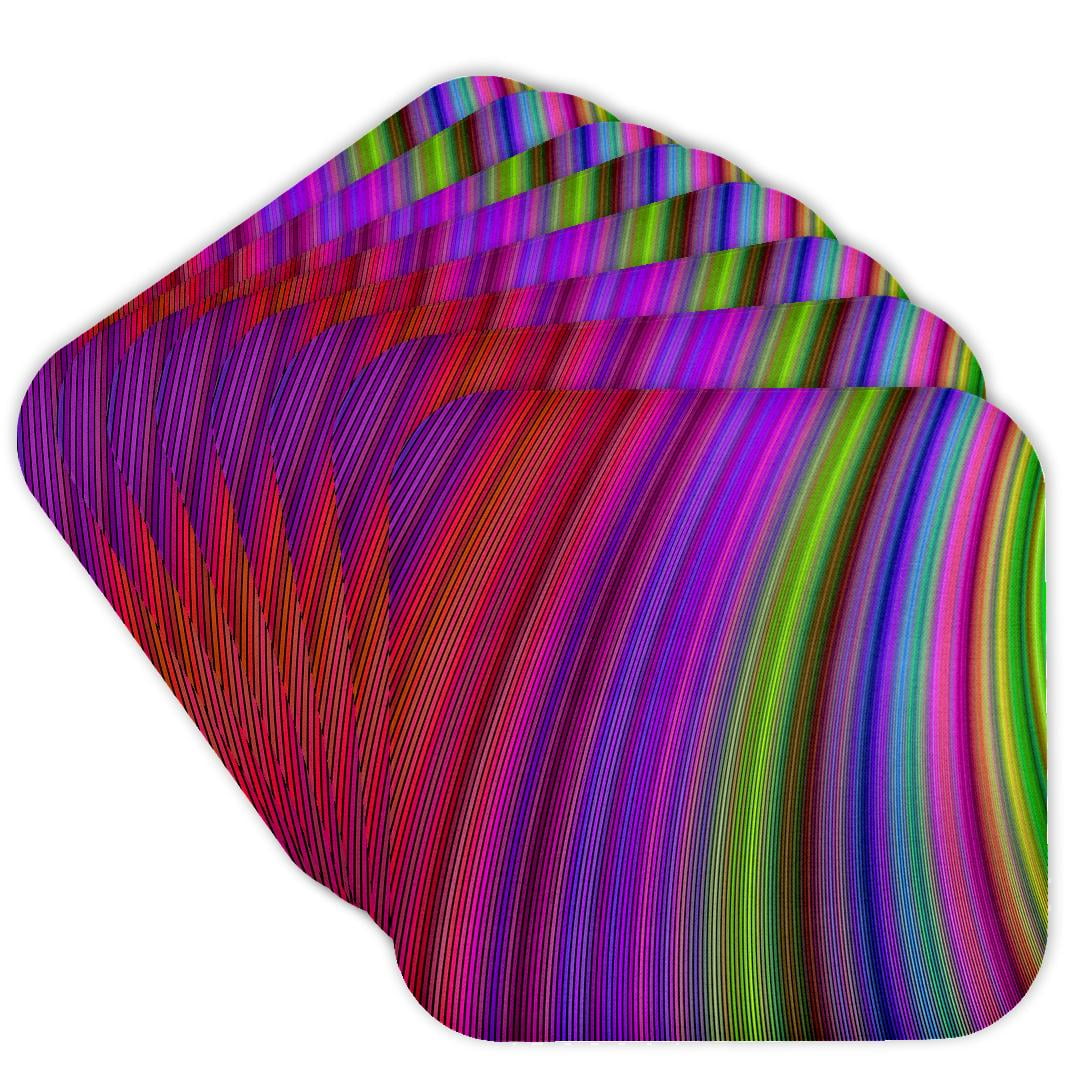 3drose, Happy Spring Stripes - Multicolored Computer Generated Design ...