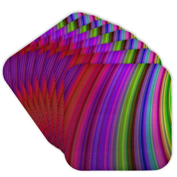 3drose, Happy Spring Stripes - Multicolored Computer Generated Design ...