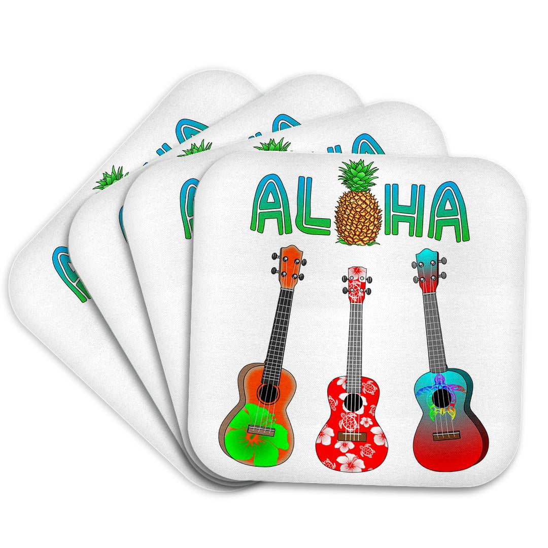3drose, Hawaiian Aloha with Three Island Style Ukuleles for Any Music ...