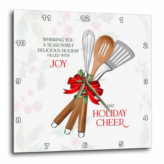 3drose, Holiday Cheer for the Chef with Cooking Utensils and Puns ...